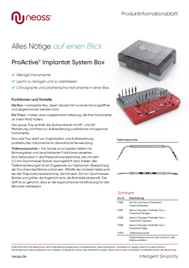 Full-Arch Flexibilität mit Neoss4+